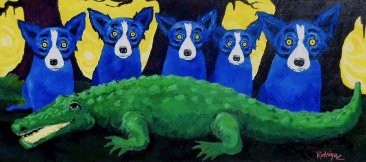 Three Must See Works at Rodrigue Studio - George Rodrigue Studios