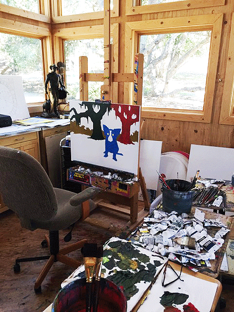 Rodrigue's Artist Studio and The George Rodrigue Park - George Rodrigue ...
