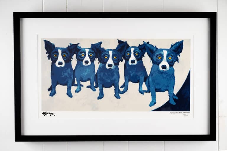 Home on the Moon - George Rodrigue Studios